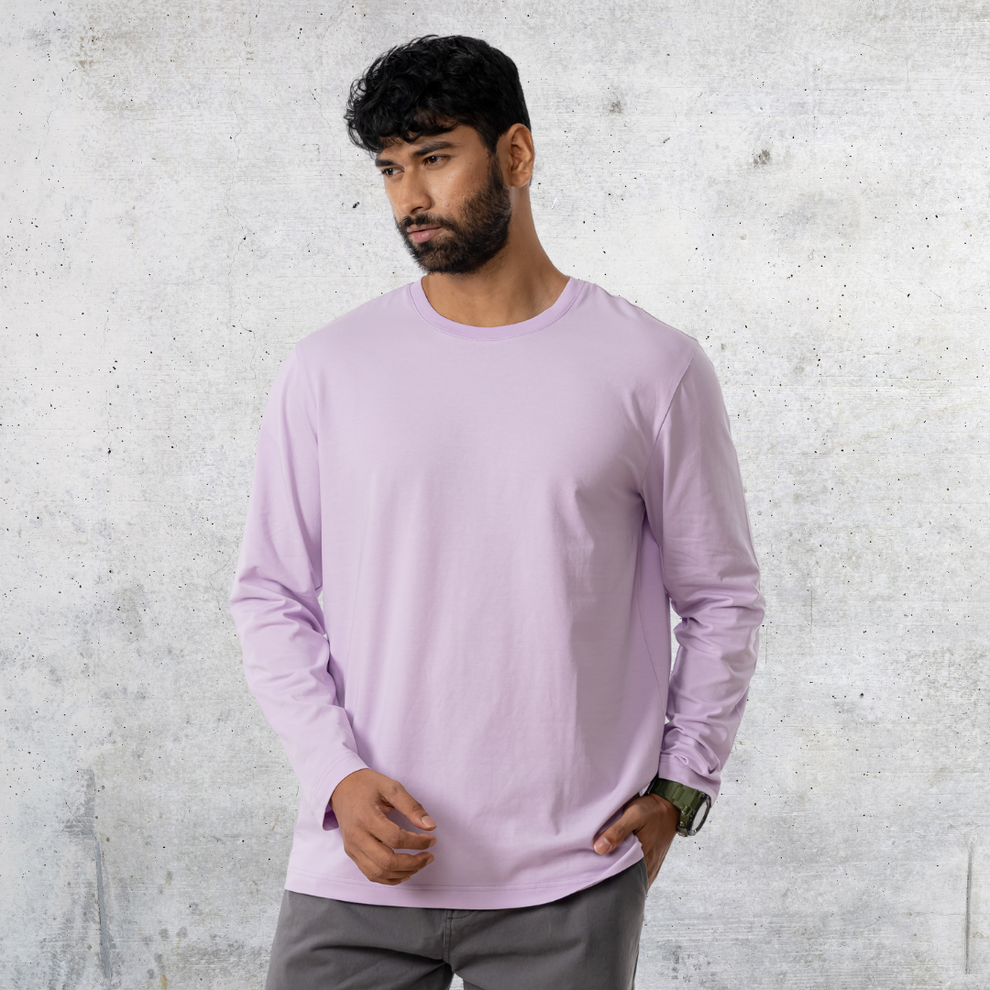Essential Full Tee Light Purple – Comfystyle