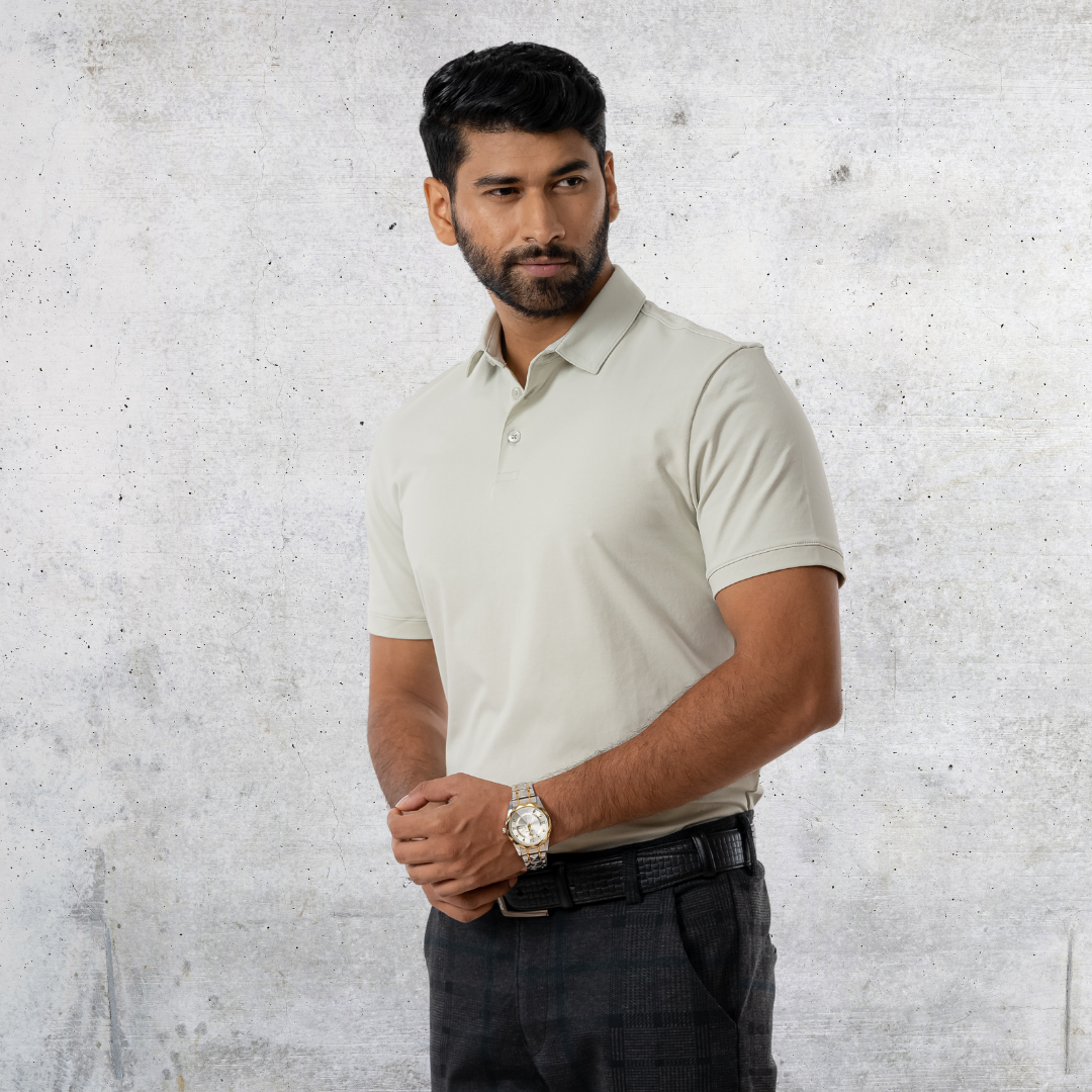Executive Men's Polo Grey – Comfystyle