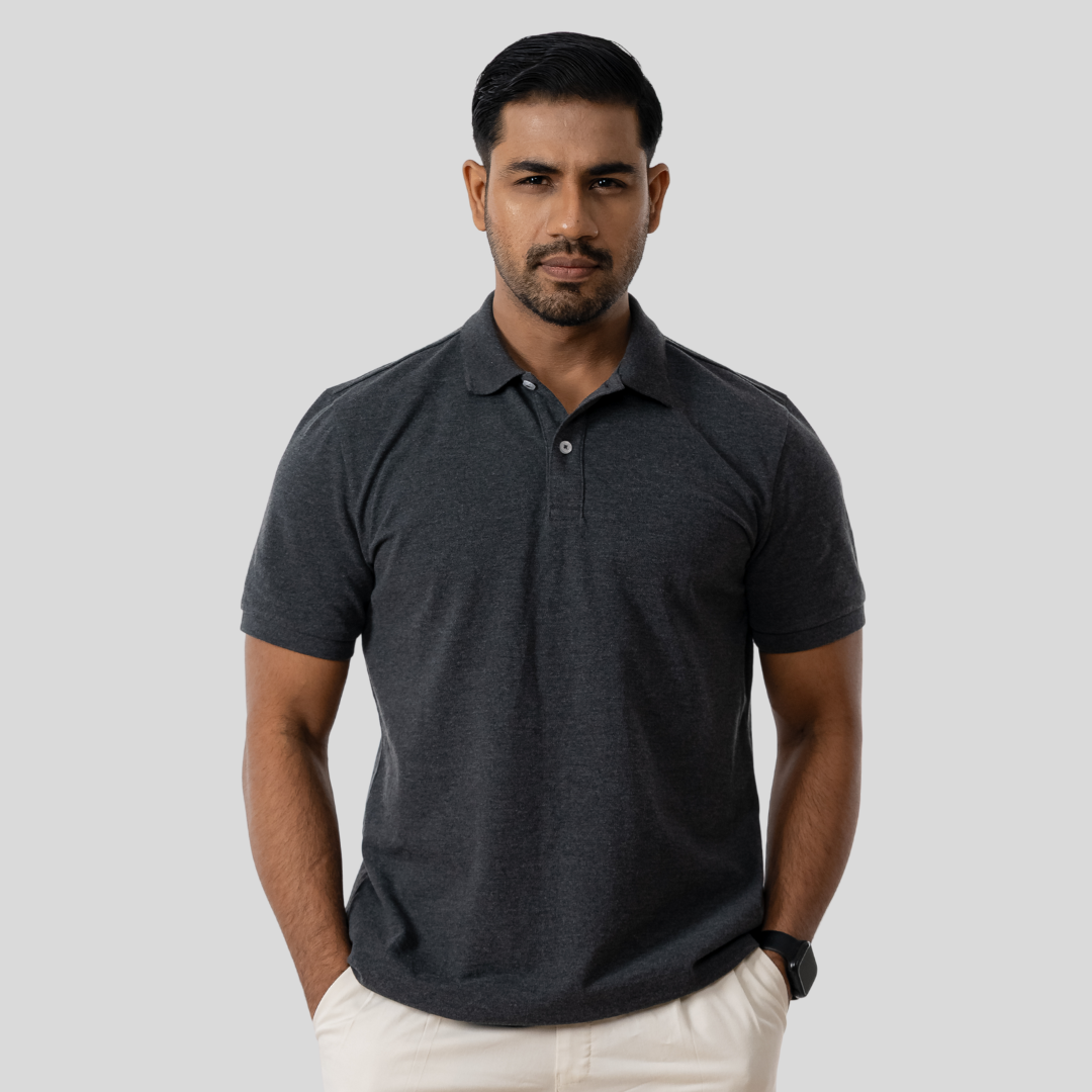 Men's 60/40 Polo Black – Comfystyle